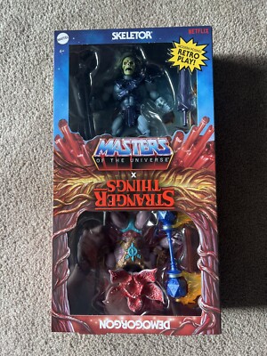 Masters of the Universe x Stranger Things: He-Man & Vecna 2-Figure Pack ...