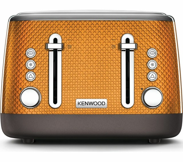Kenwood Mesmerine 4-Slice Slot Toaster - Burnt Orange for sale online ...