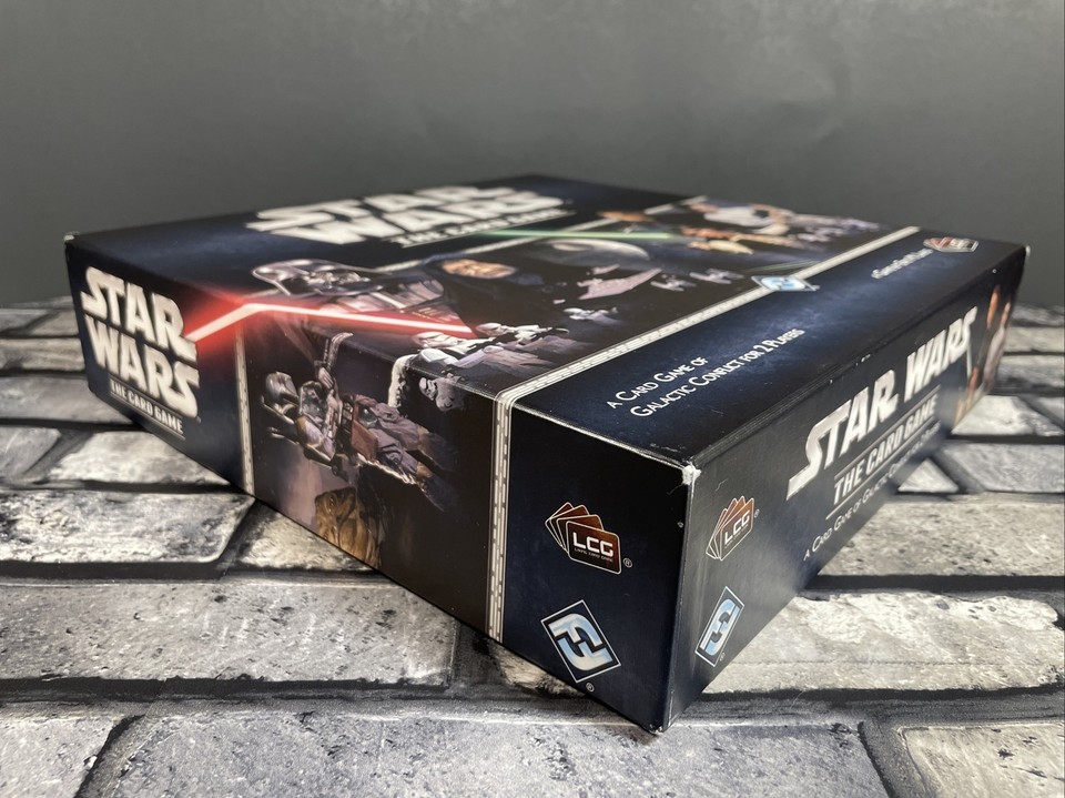 BOX ONLY Fantasy Flight Games Star Wars: The Card Game - Incomplete For ...