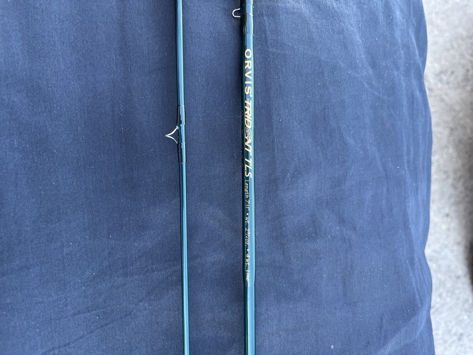 Orvis TRIDENT TLS Mid Flex 6.0 7' 11" 4 wt Fly Rod - Excellent ...