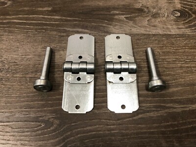 SET OF 2 TODCO STYLE 69035 END HINGES & 61174 1" ROLLERS ROLL UP DOOR ...