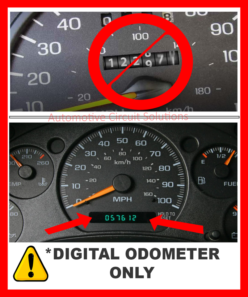 DODGE Ram 1500 2500 3500 Instrument Dash Cluster [*Mileage ODOMETER ...