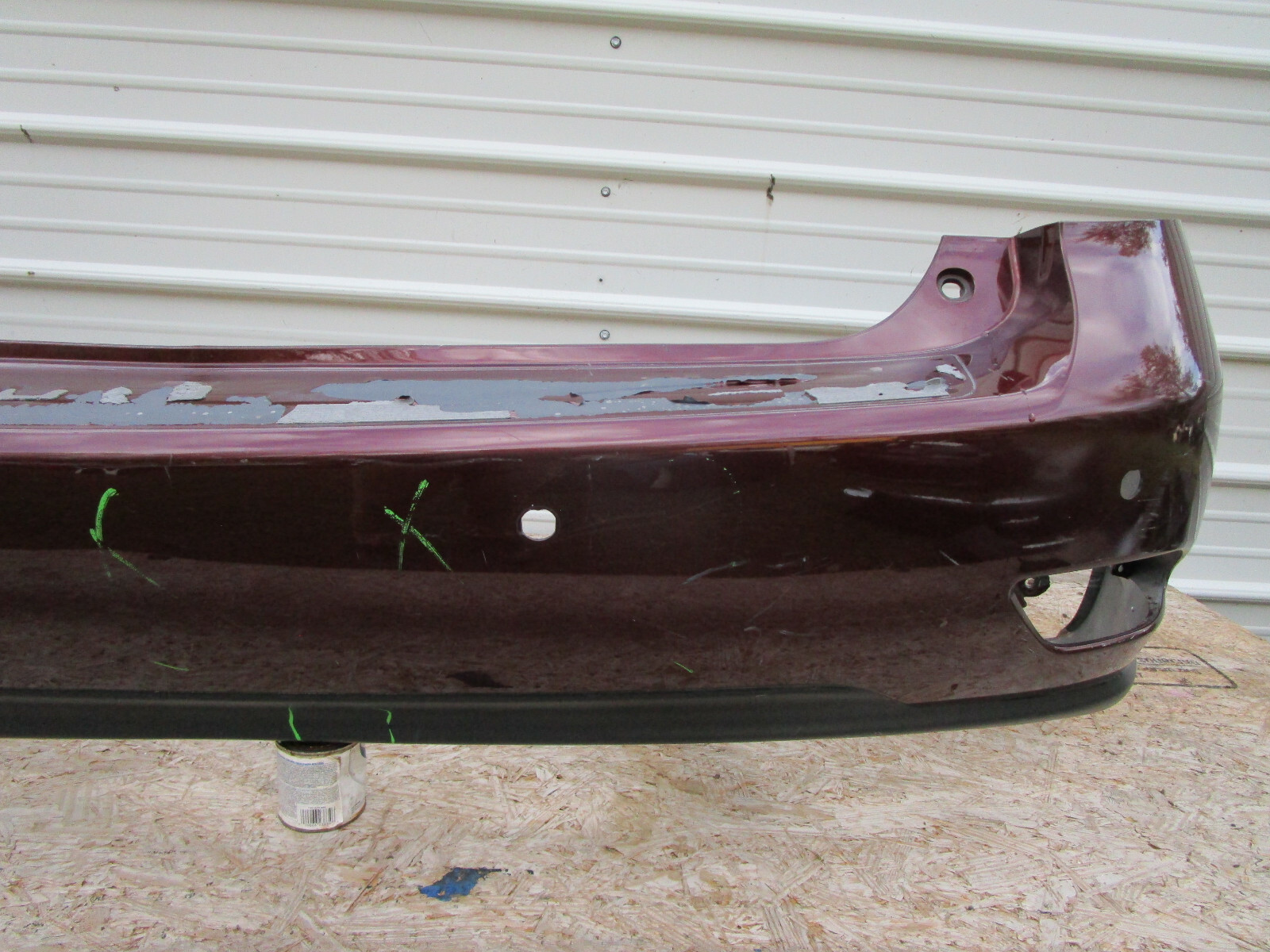 2010 2011 2012 2013 LEXUS RX350 RX450 REAR BUMPER COVER OEM W/SENSOR ...