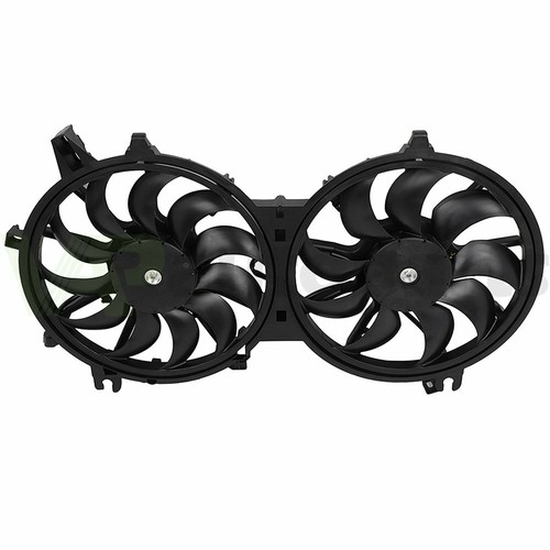 Radiator Condenser Cooling Fan Assembly For 2008-09 Infiniti EX35 2008 ...