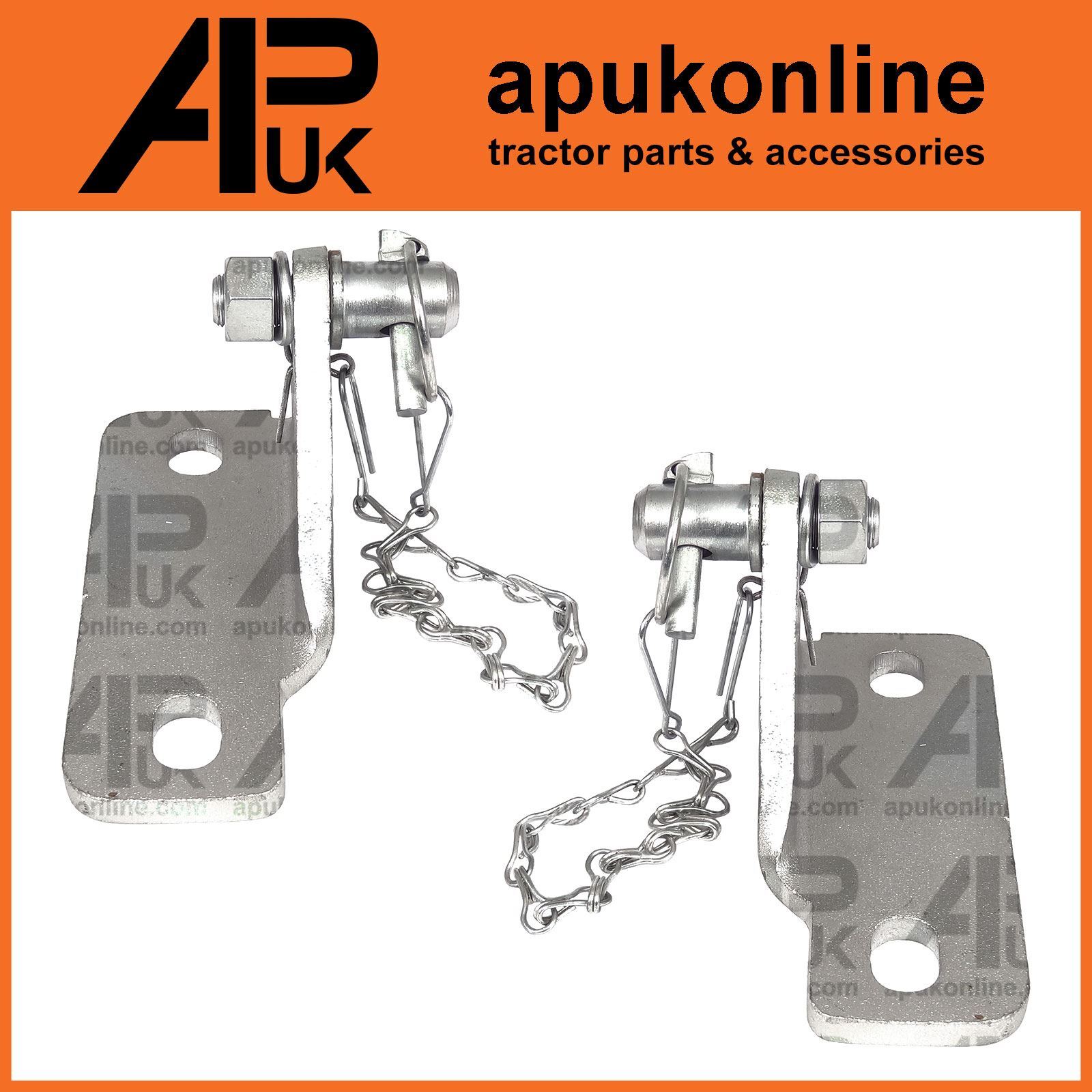 2x Stabiliser brackets LH&RH for Massey Ferguson 20 30 35 35X 50 135 ...