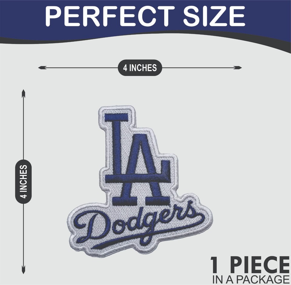 Los Angeles Dodgers Iron On Patch - Sew Patch - Embroidered Patch | eBay