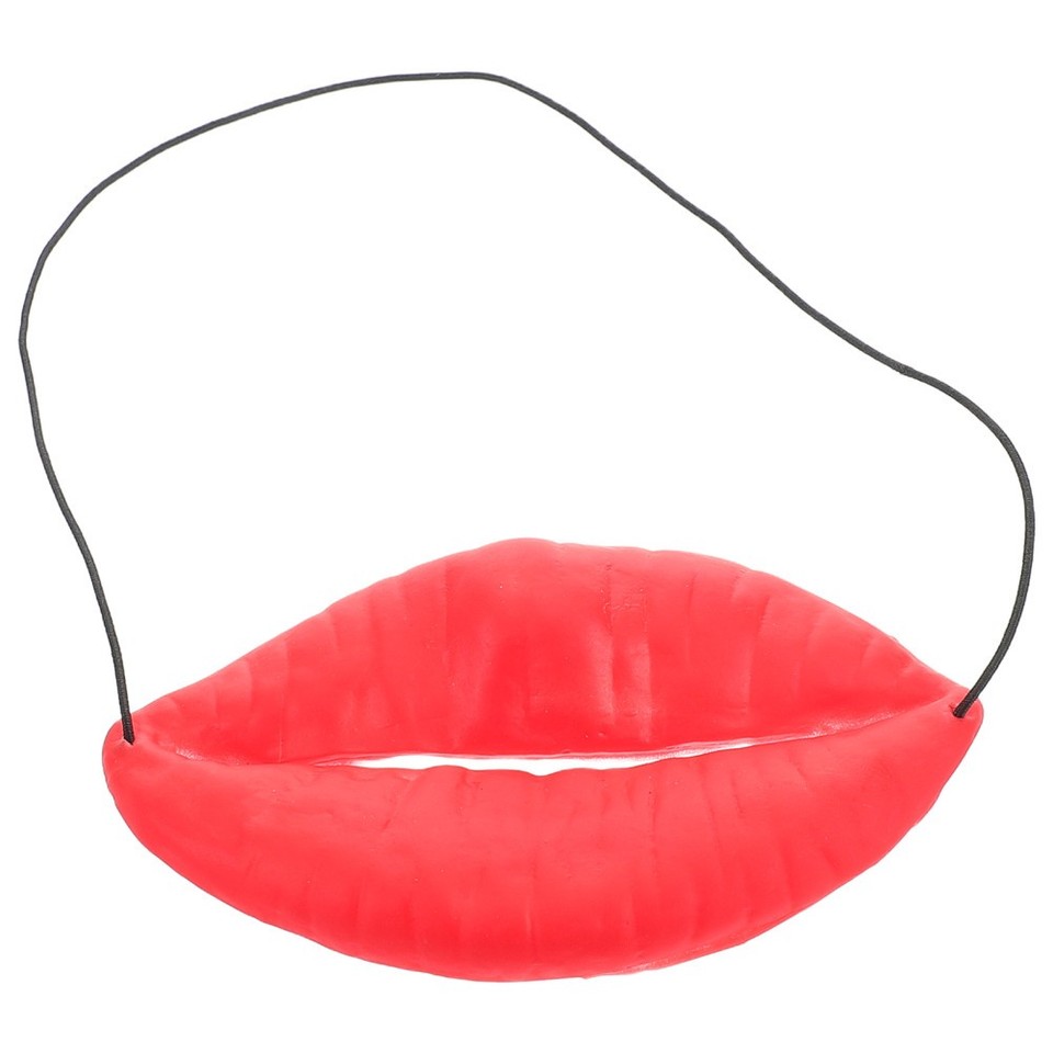 Big Plastic Mouth Props For Wedding Day Joking Props Funny Red Lip ...