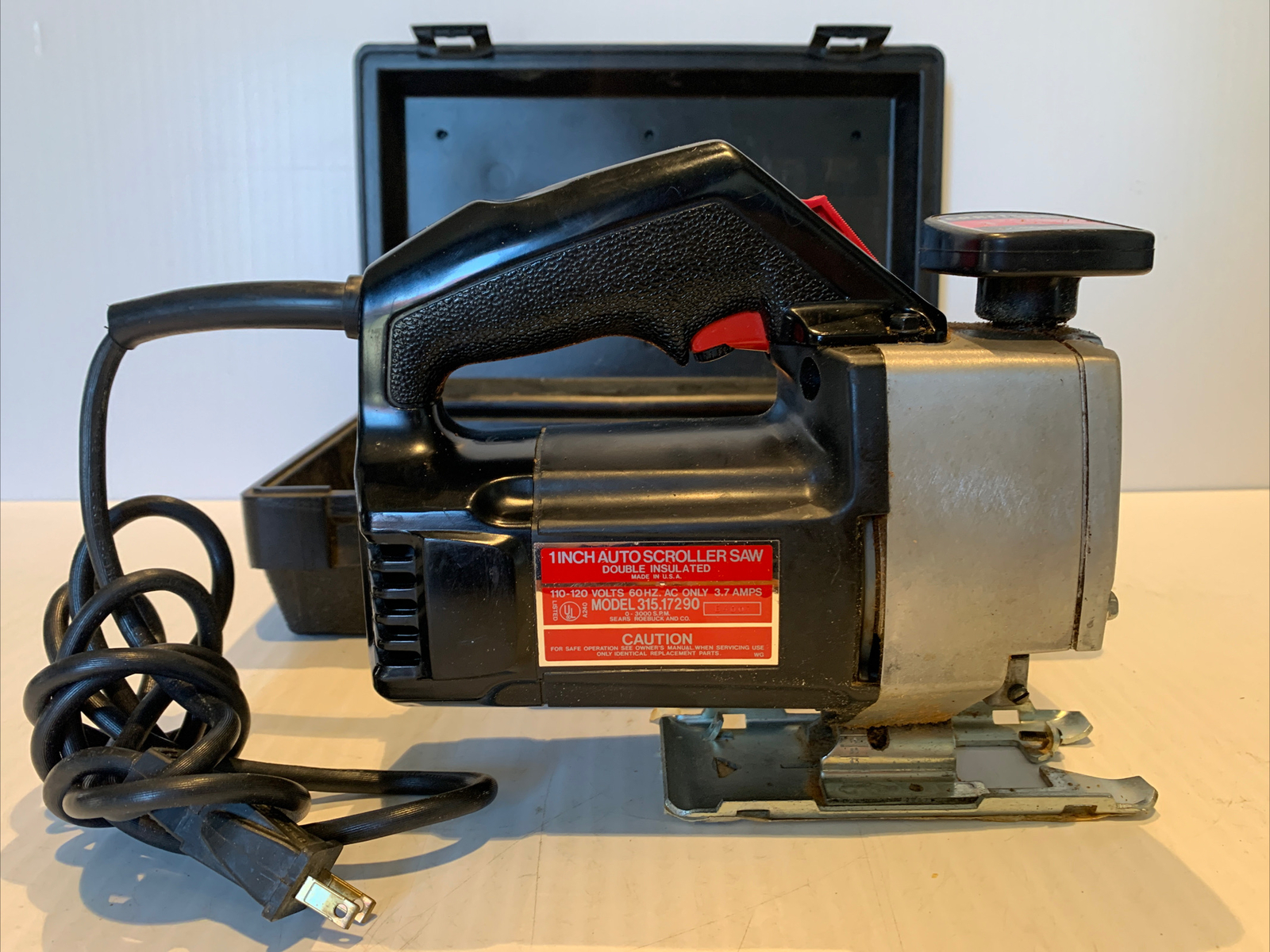 Sears Craftsman 1 Inch Stroke Auto Scroller Saw Double Insulated Model ...