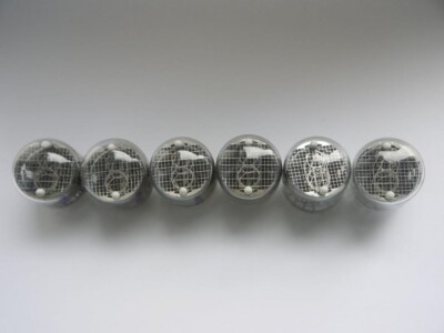 IN-4 IN4 Nixie Tubes for clock NEW NOS Made in USSR 100% Tested 6 pcs ...