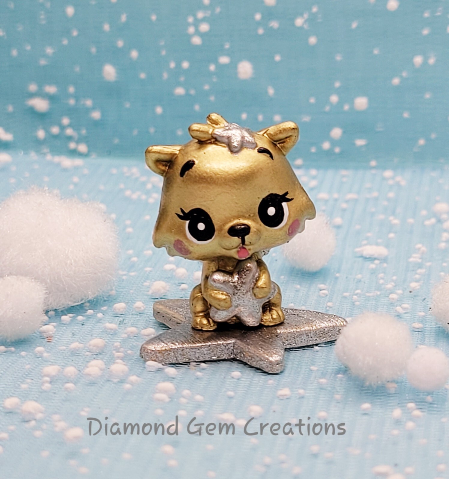 Hatchimals Colleggtibles - REPAINT Golden Star Swotter with Accessories ...