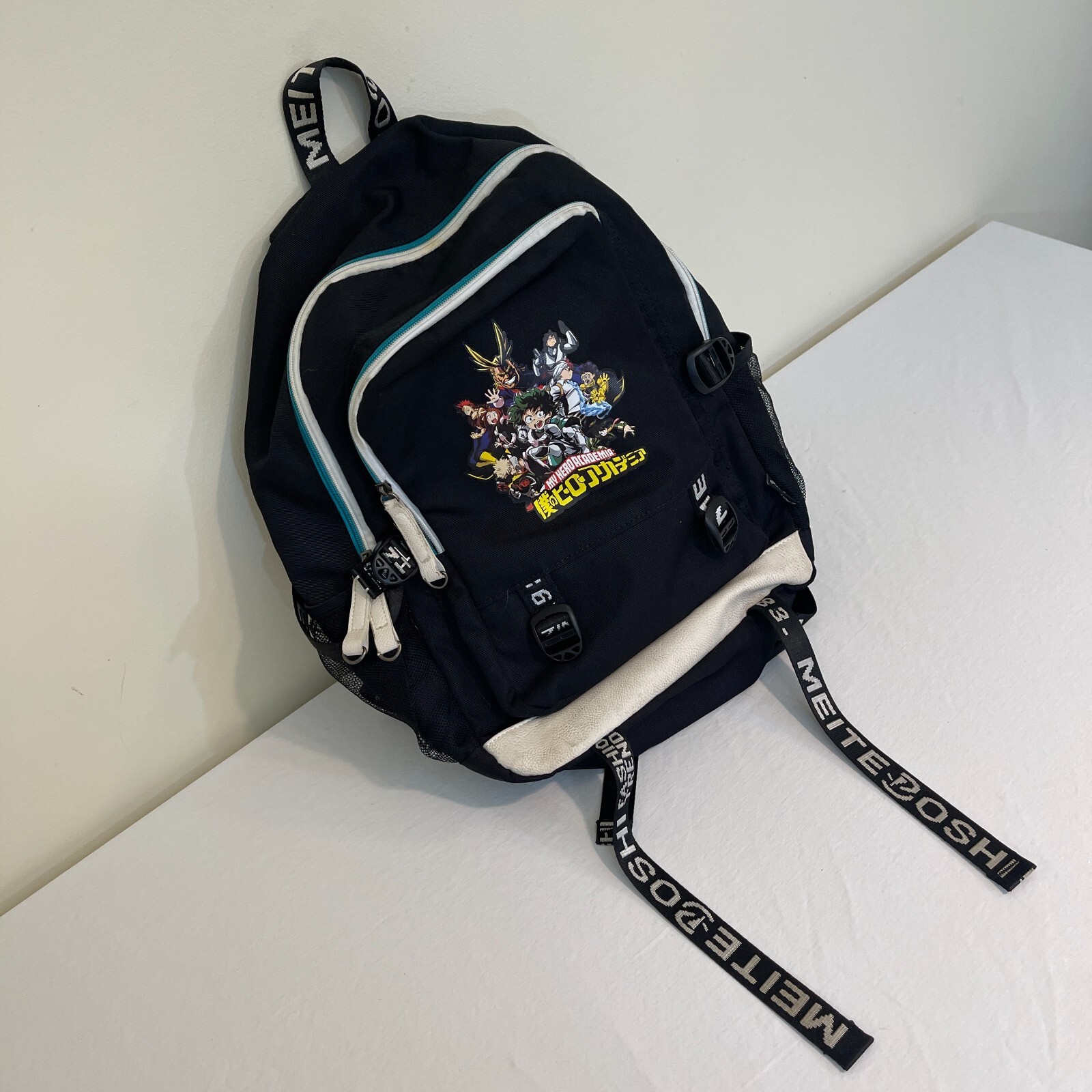 MEITE BOSHI Backpack My Hero Academia MeiteBoshi Black Multi ...