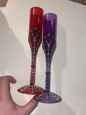 Easter Unlimited Halloween Spider Cups Plastic Spider Web | eBay