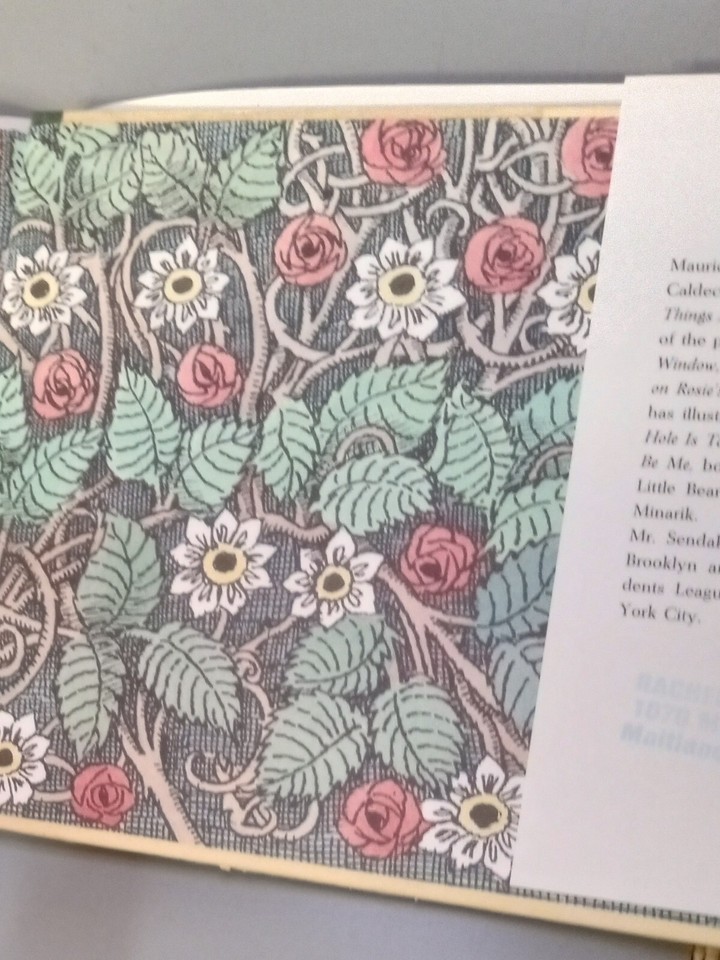 "Hector Protector & As I Went Over Water" 1965. Maurice Sendak. Book ...