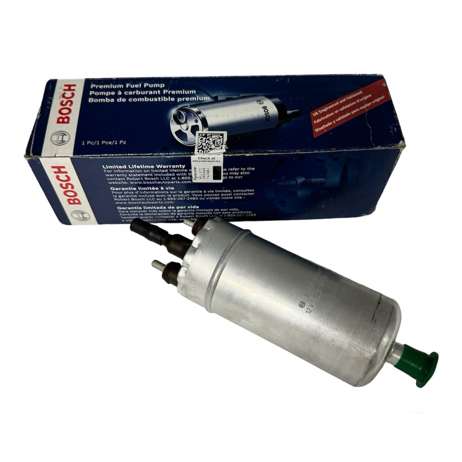 NEW OEM BOSCH 69469 Electric Fuel Pump For VW Vanagon, Jaguar XJS ...