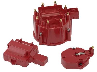 MAXX 4404R Red HEI Distributor Cap 1975-81 Pontiac 4.9L 301 5.7L 350 ...