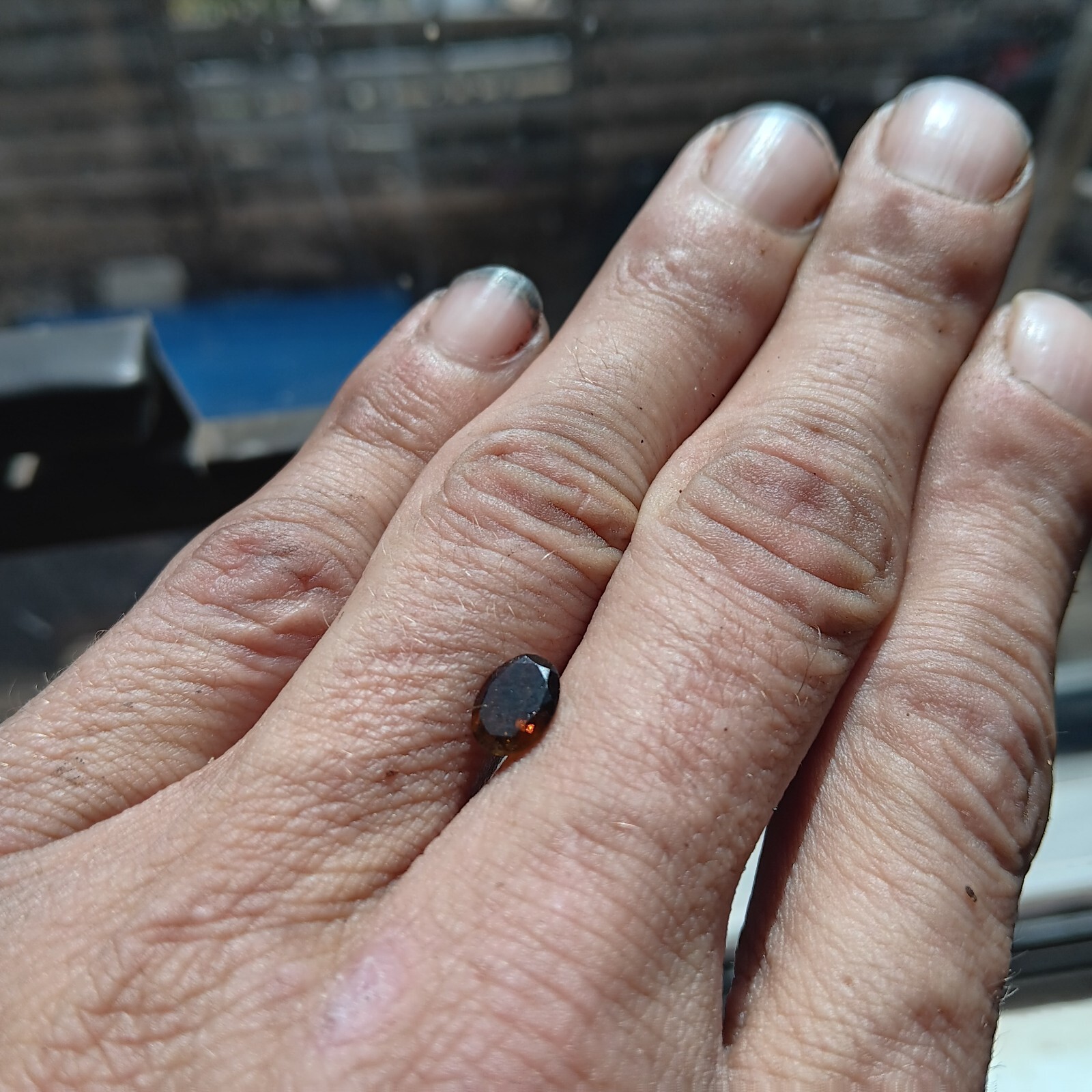 Faceted Dravite Tourmaline Oval 6x8mm Dark Genuine Yellow Amber ...