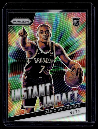 2023-24 Panini Prizm Instant Impact Silver Dariq Whitehead Brooklyn ...