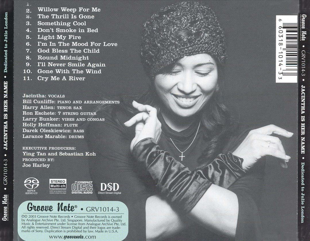 JACINTHA - JACINTHA IS HER NAME NEW CD 660318101426| eBay