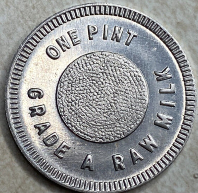 One Pint Grade A Raw Milk Dairy Anillo Restrikes Arcade Slot Token ...