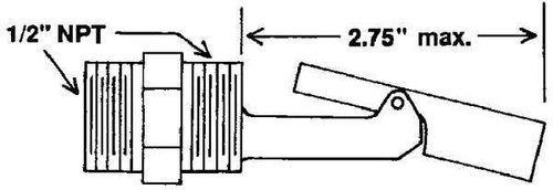 Madison M8700 Spst Tank Liquid Level Switch Selectable 240 Vac 100 Psi ...