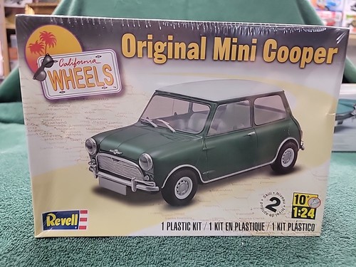 Revell Original Mini Cooper California Wheels Model Kit 1/24 Sealed | eBay