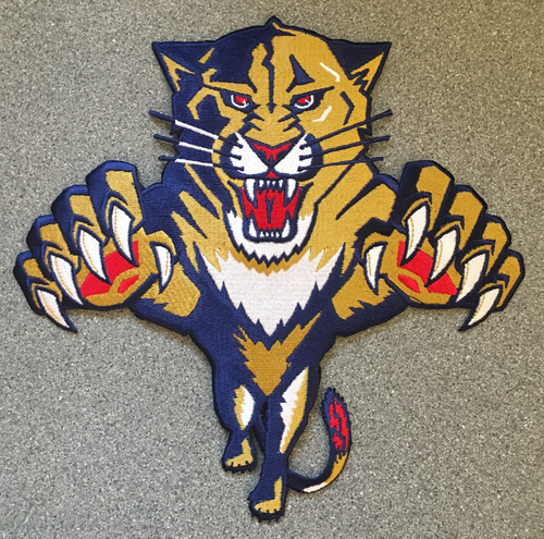 1993-2015 FLORIDA PANTHERS NHL HOCKEY VINTAGE LARGE 10.5" TEAM LOGO ...