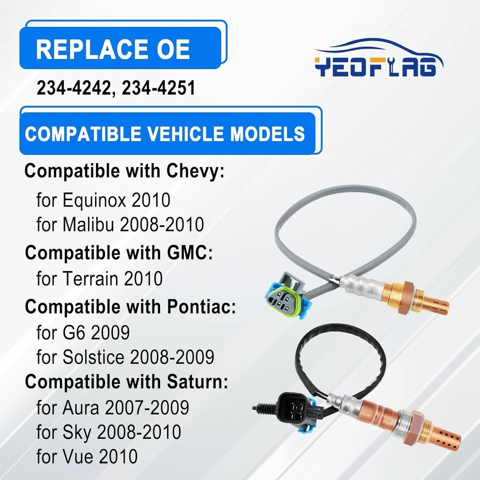 O2 02 Oxygen Sensor Compatible with Chevy Equinox Malibu GMC Terrain ...