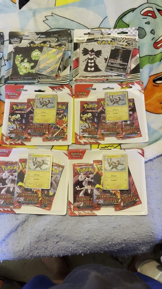 Pokemon Tech Sticker Collection Lot of 20 New In Hand sealed! Huge lot ...