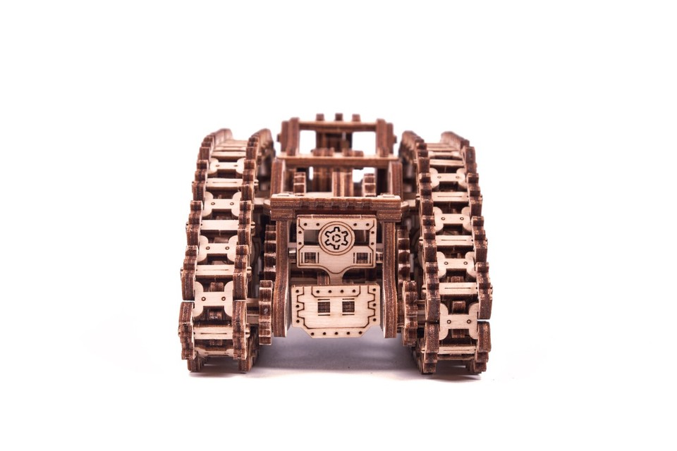 Wood Trick Steam Tank Model Mechanical 3D Wooden Puzzle Best DIY Toy | eBay