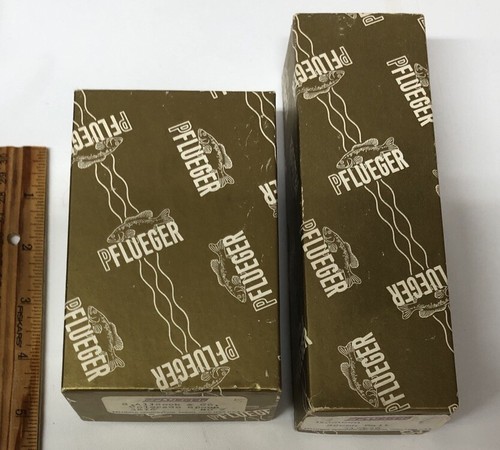 2 Pflueger Fishing Lure Boxes Colorado Spoon Vintage | eBay