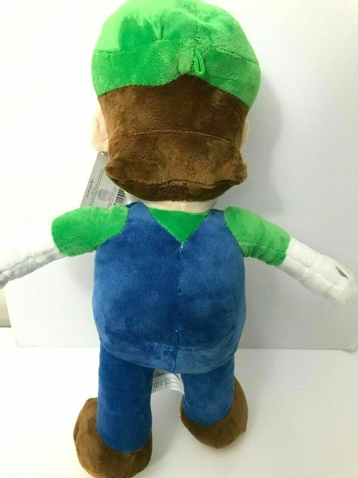 Xlarge Luigi Plush 16 inches. Nintendo Super Mario -LUIGI Plush Toy ...