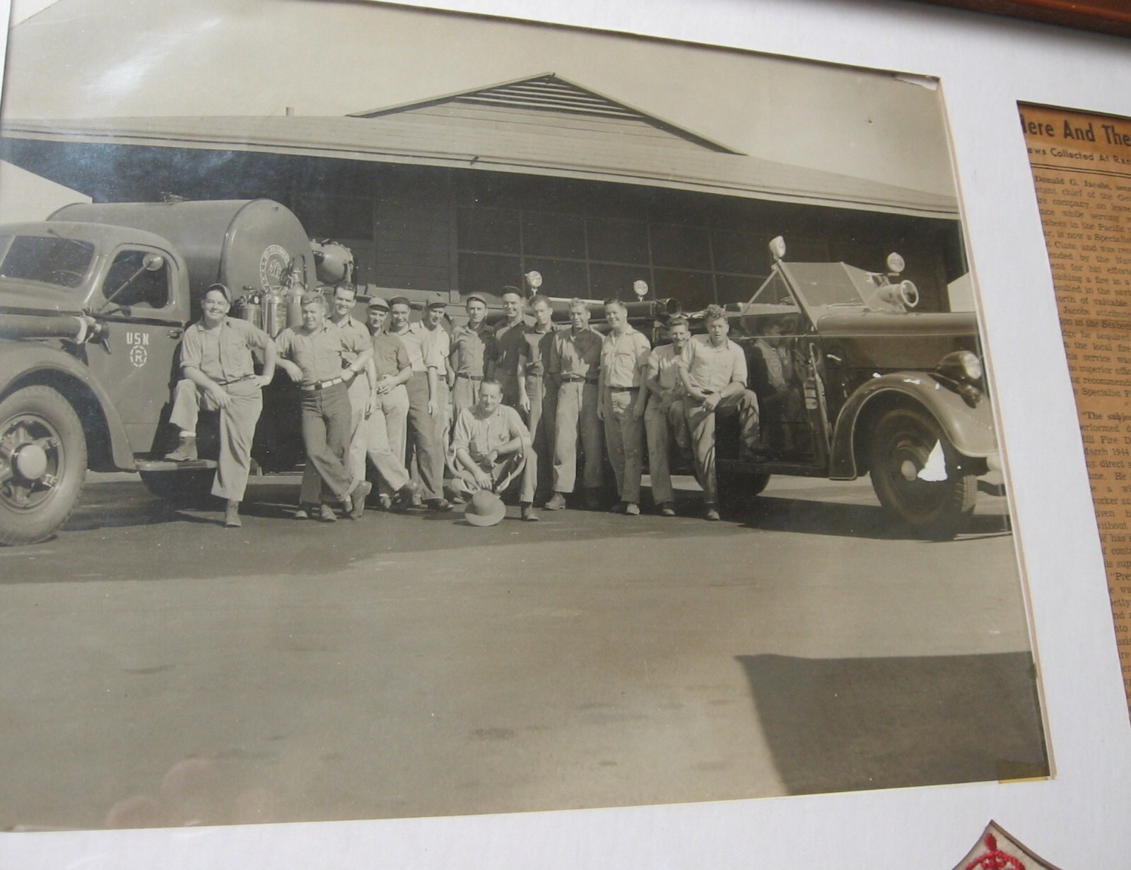 117th Naval Construction Seabees Battalion WW2 Memorabilia Photos ...