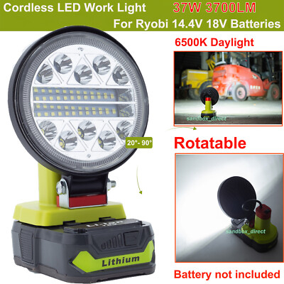 For Ryobi Lithium Work Light Lamp /LED Ryobi 18V 37W Tool /Light Only ...