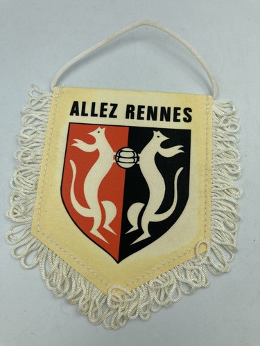 Vintage Football Pennant Old Pennant Pennant: STADE RENNAIS - GO RENNES ...