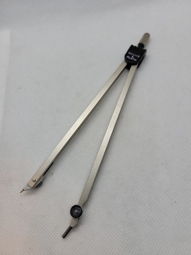 Vintage Weems & Plath #611 7" Matte Nickel Compass W. Germany | eBay