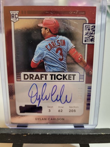 2021 Panini Contenders - Rookie Ticket Draft Ticket Blue #147 Dylan ...