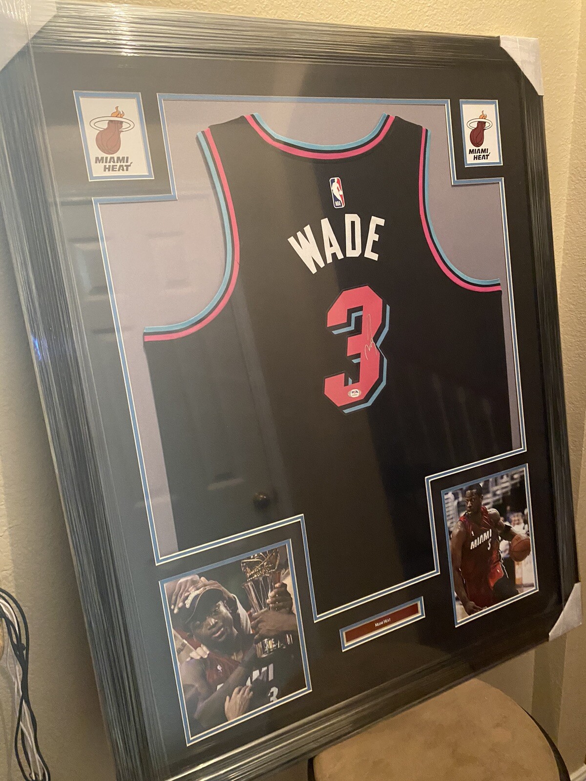 Dwyane Wade Autographed Memorabilia | Signed Photo, Jersey ...