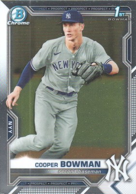 2021 Bowman Chrome Draft Baseball #BDC-87 Cooper Bowman | eBay