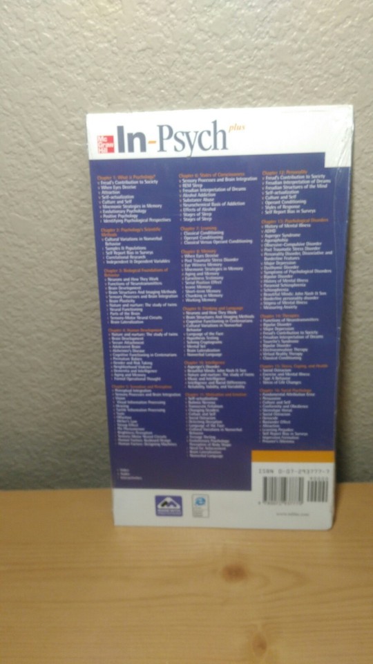 Psychology - 2 in-Psych Plus CDs (Software) Edition: first by John W ...