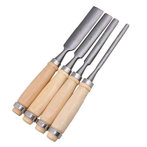 CNBTR Carbon Steel Carving Firmer Gouge Semicircle Wood Chisel Set DIY ...