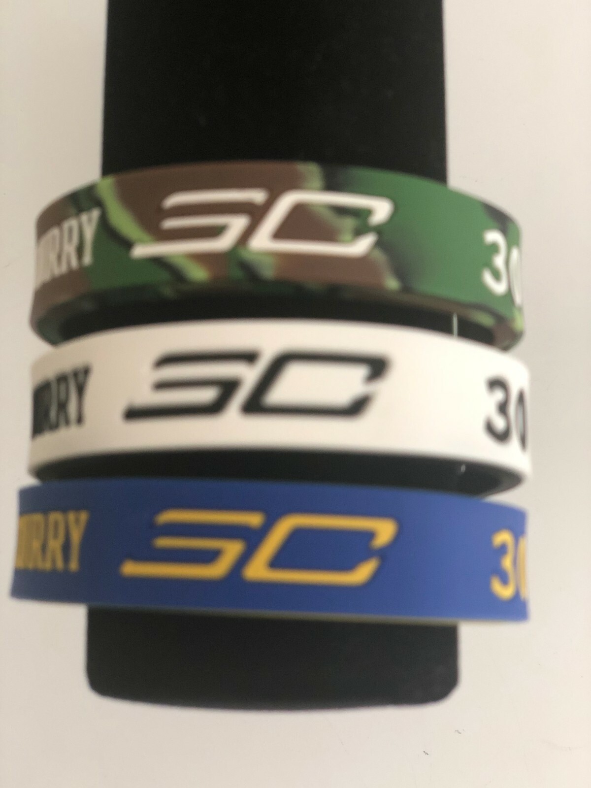 Basketball Bracelet Silicone adjustable Wristband Rubber Stephen Curry ...