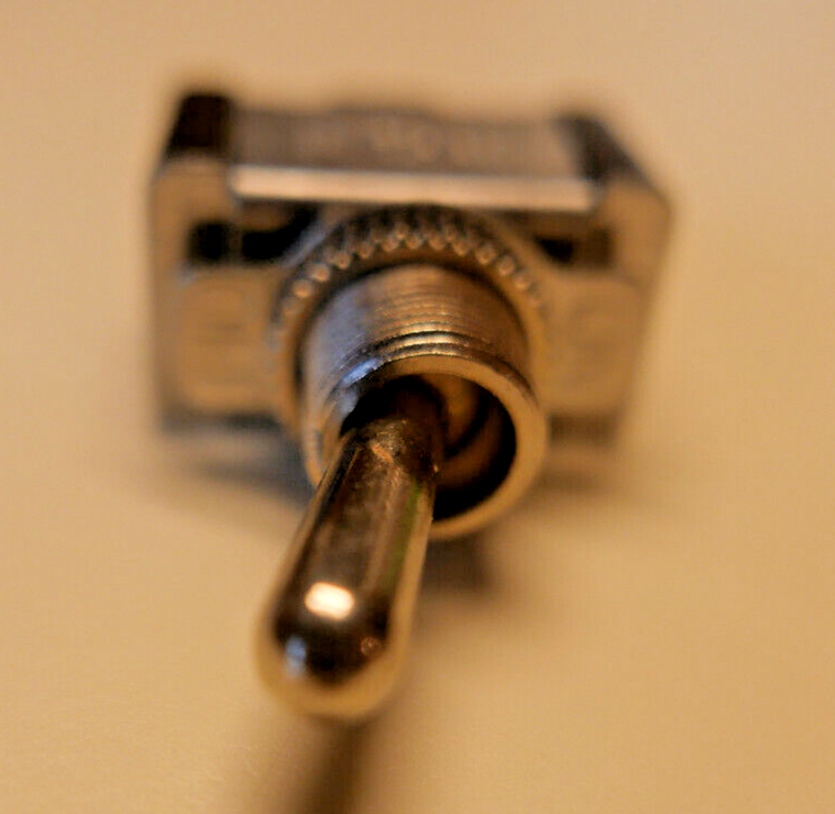 Pollak Medium-Duty Toggle Switch 12VDC SPST On-Off - 34-571Q same as ...