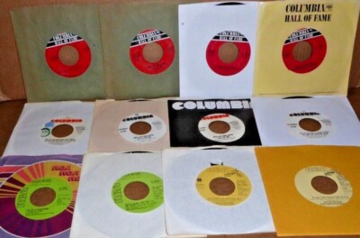 20 different Willie Nelson 45 rpm vinyl records lot 9 are promos 6 are ...