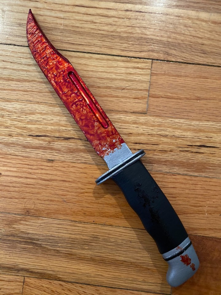 Ghostface Scream Mask + Buck 120 Shadow Box Frame Jason Freddy ...