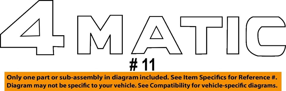 MERCEDES OEM 16-18 GLE350 Lift Gate-Emblem Badge Nameplate 2928171200 ...