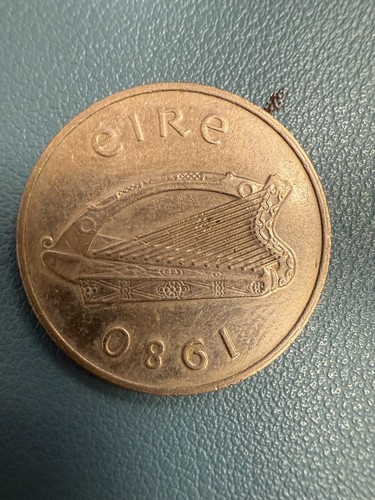1980 Ireland Ten Pence Eire Coin Old Irish 10P Leaping Salmon | eBay