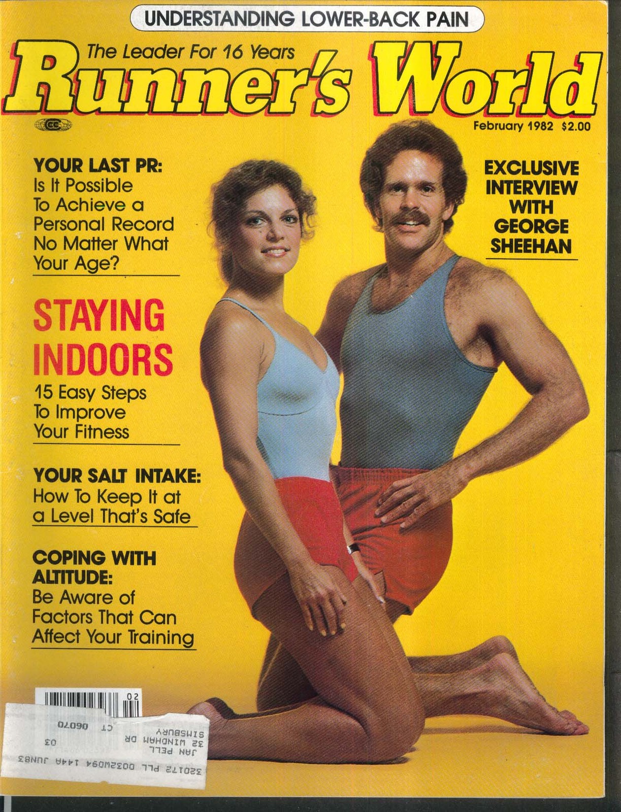 RUNNER'S WORLD George Sheehan Marine Marathon Jane Brody Julia Chase 2 ...