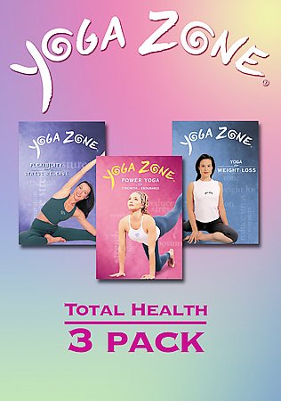 Yoga Zone - Total Health 3-Pack (DVD, 2002, 3-Disc Set) for sale online ...