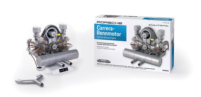 Franzis 1: 3 Scale Porsche Carrera Racing Engine Model Kit - PFF018 for ...