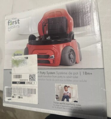 Training Wheels Racer Potty Training Toilet - Race 1 Count (Pack of 1 ...